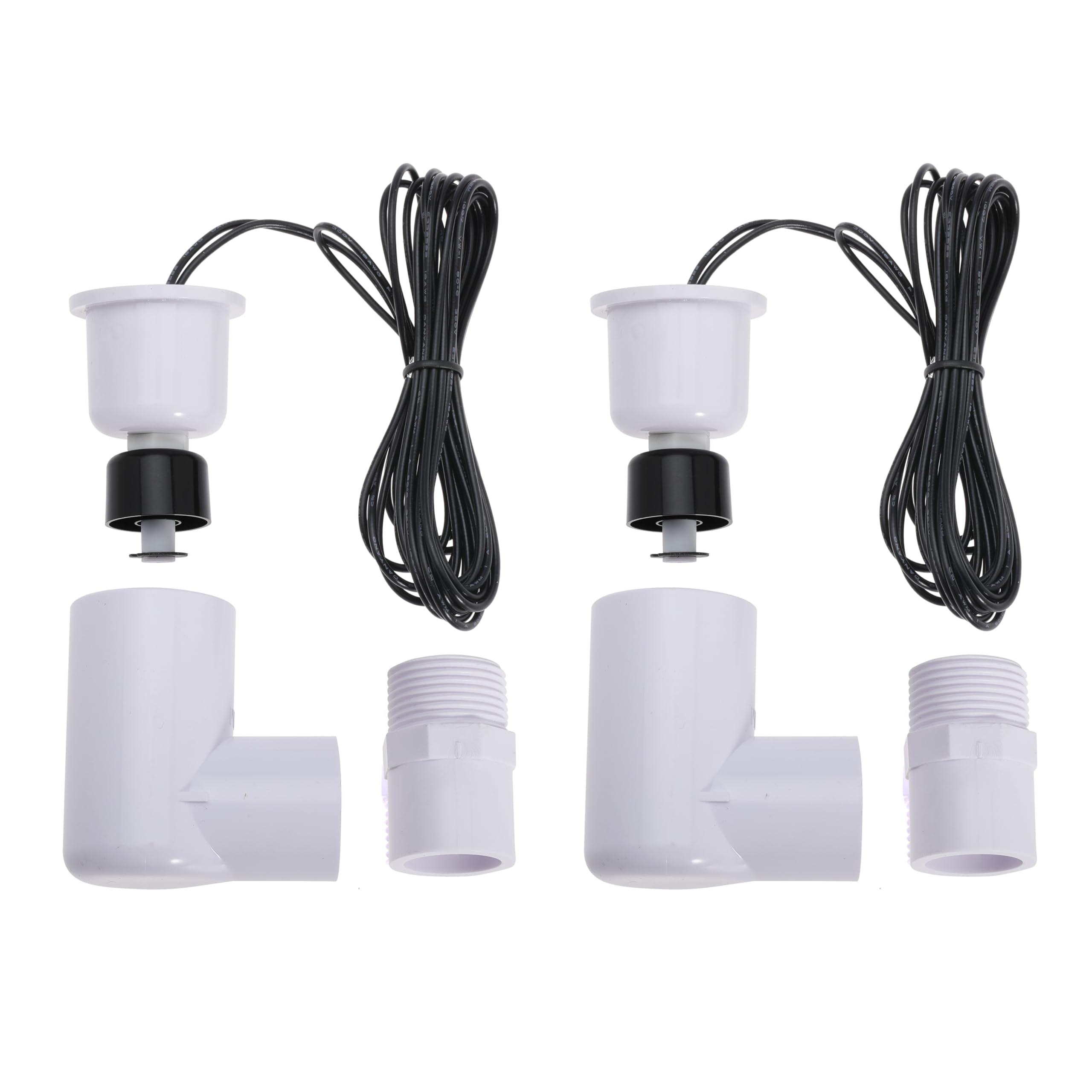 SS2 Float Switch L-Shape with 3/4 Inch Adaptor and 6Ft Wire Water Float ...