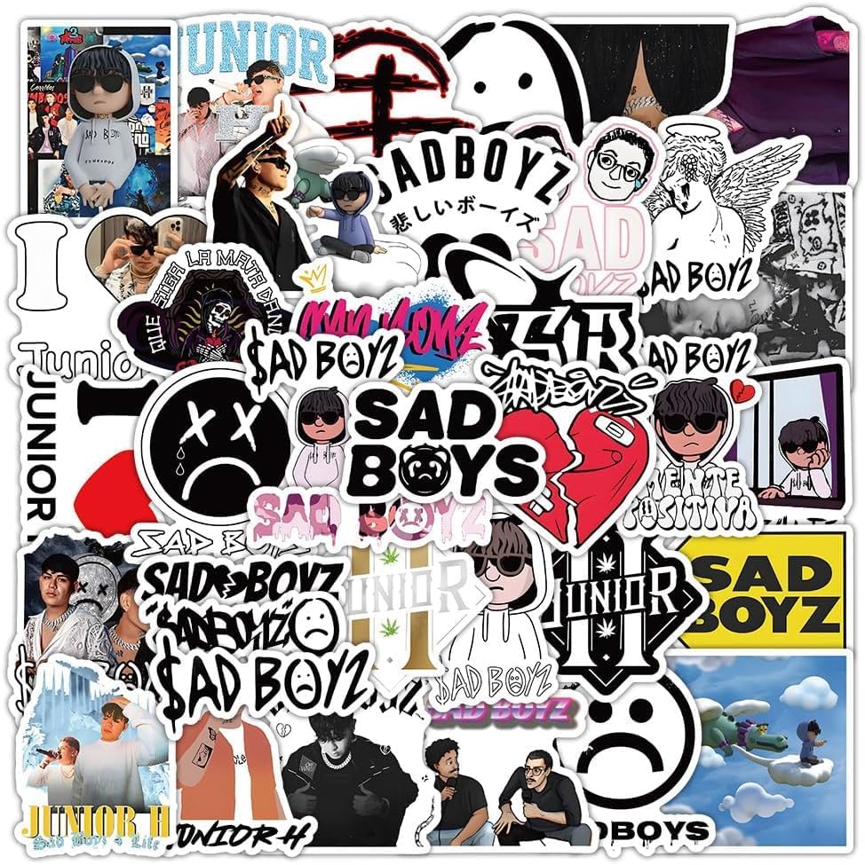 Amazon.com: 56Pcs Rapper Stickers Merch Merchandise Variety Vinyl ...