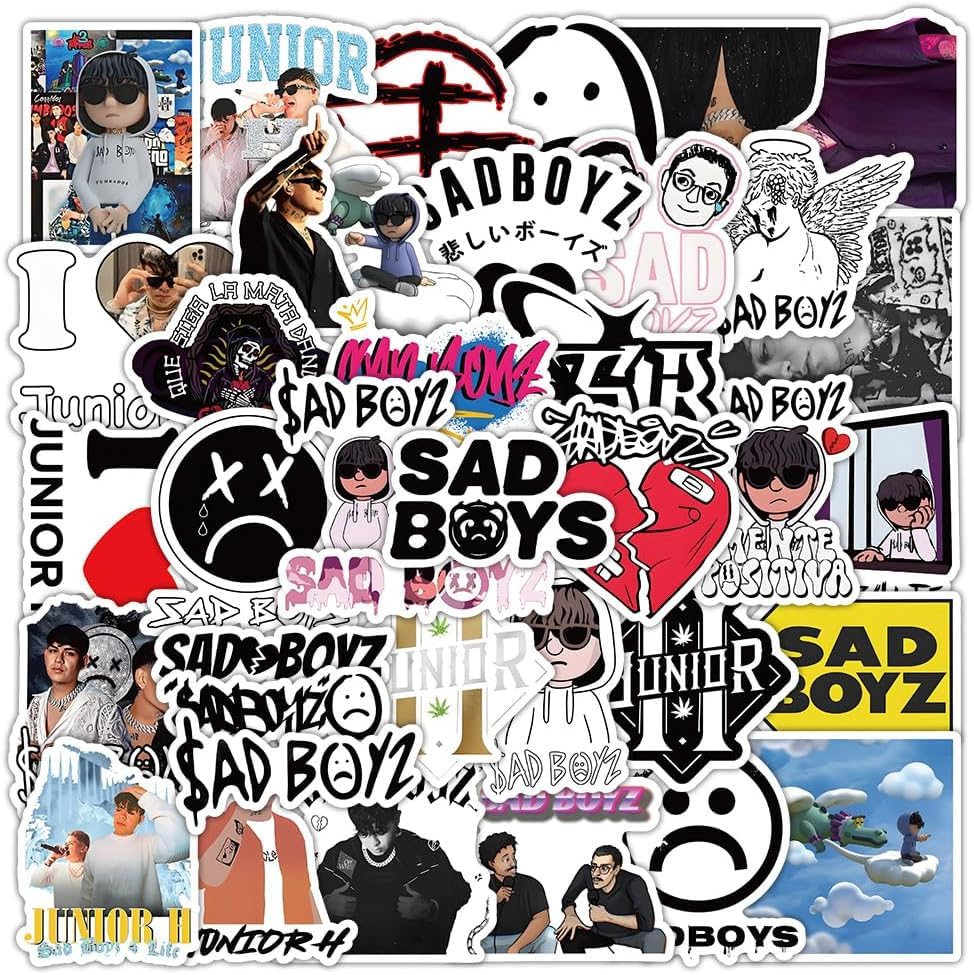 Amazon.com: 56Pcs Rapper Stickers Merch Merchandise Variety Vinyl ...