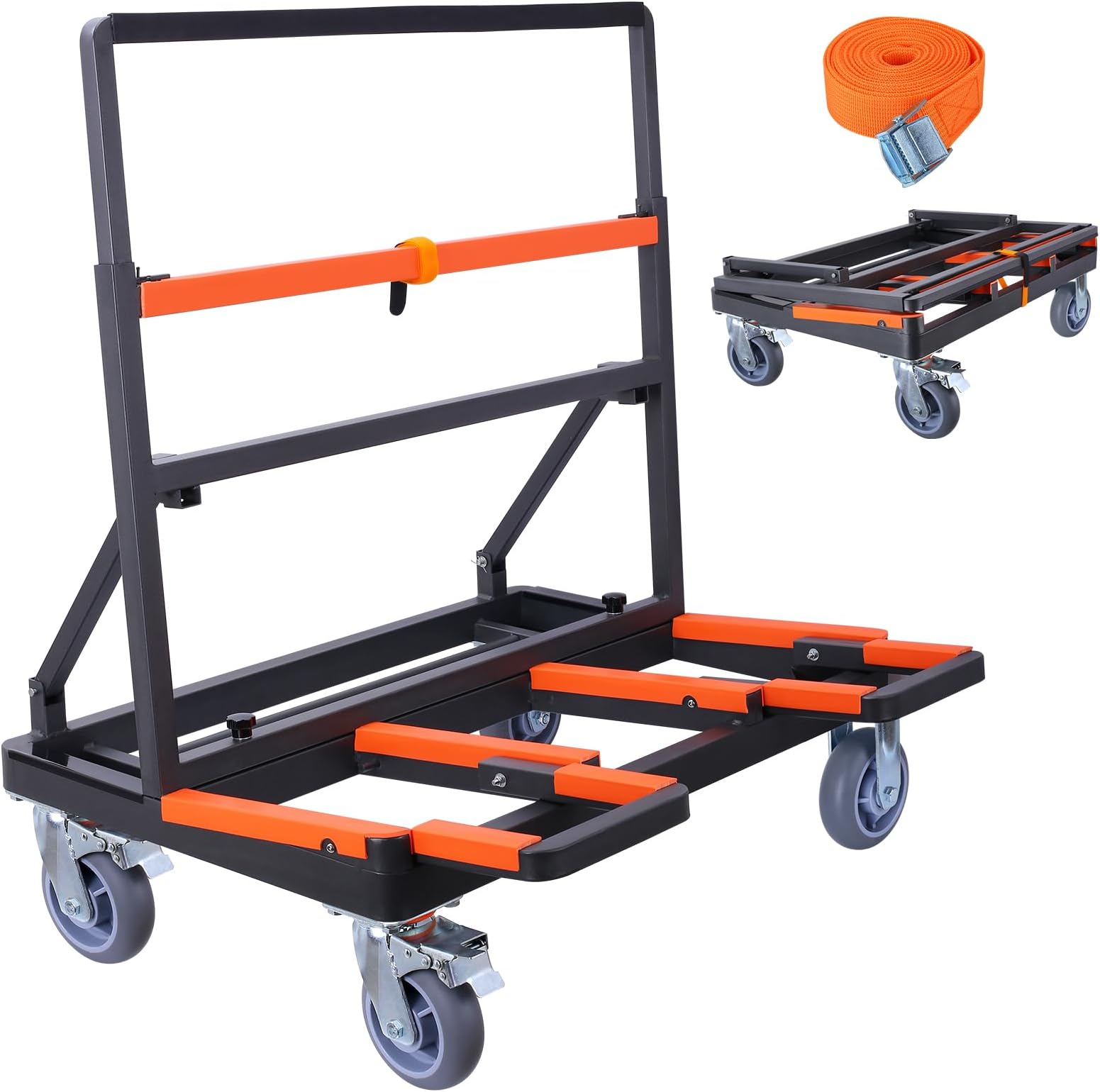 Amazon.com: YITAMOTOR Drywall Cart, 3000lbs Heavy Duty Drywall Sheet ...