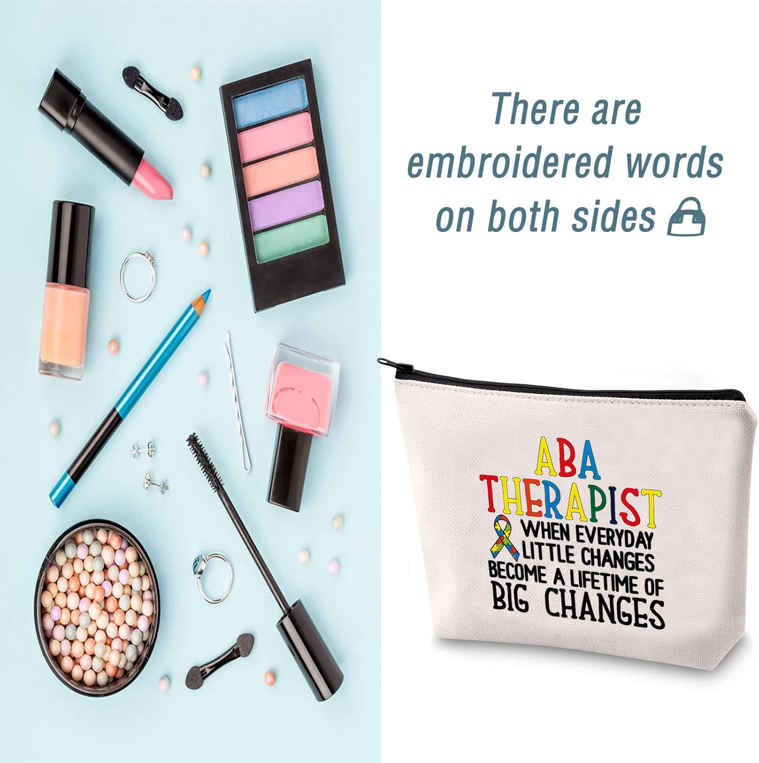 LEVLO Funny ABA Therapist Gifts When Everyday Little Changes Become A ...