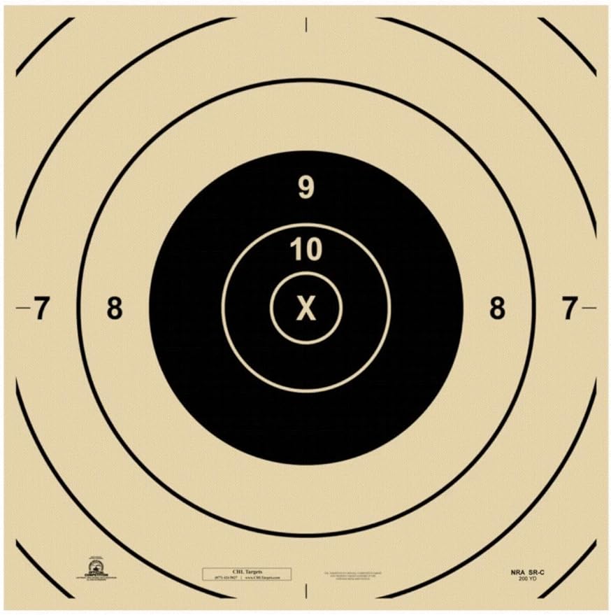 Amazon.com : Official NRA Target Repair Center SR-C for SR Target ...