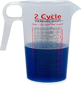 Amazon.com: 2 Stroke Oil Measuring Cup - 16 Oz Oil Gas Mixing Pitcher ...