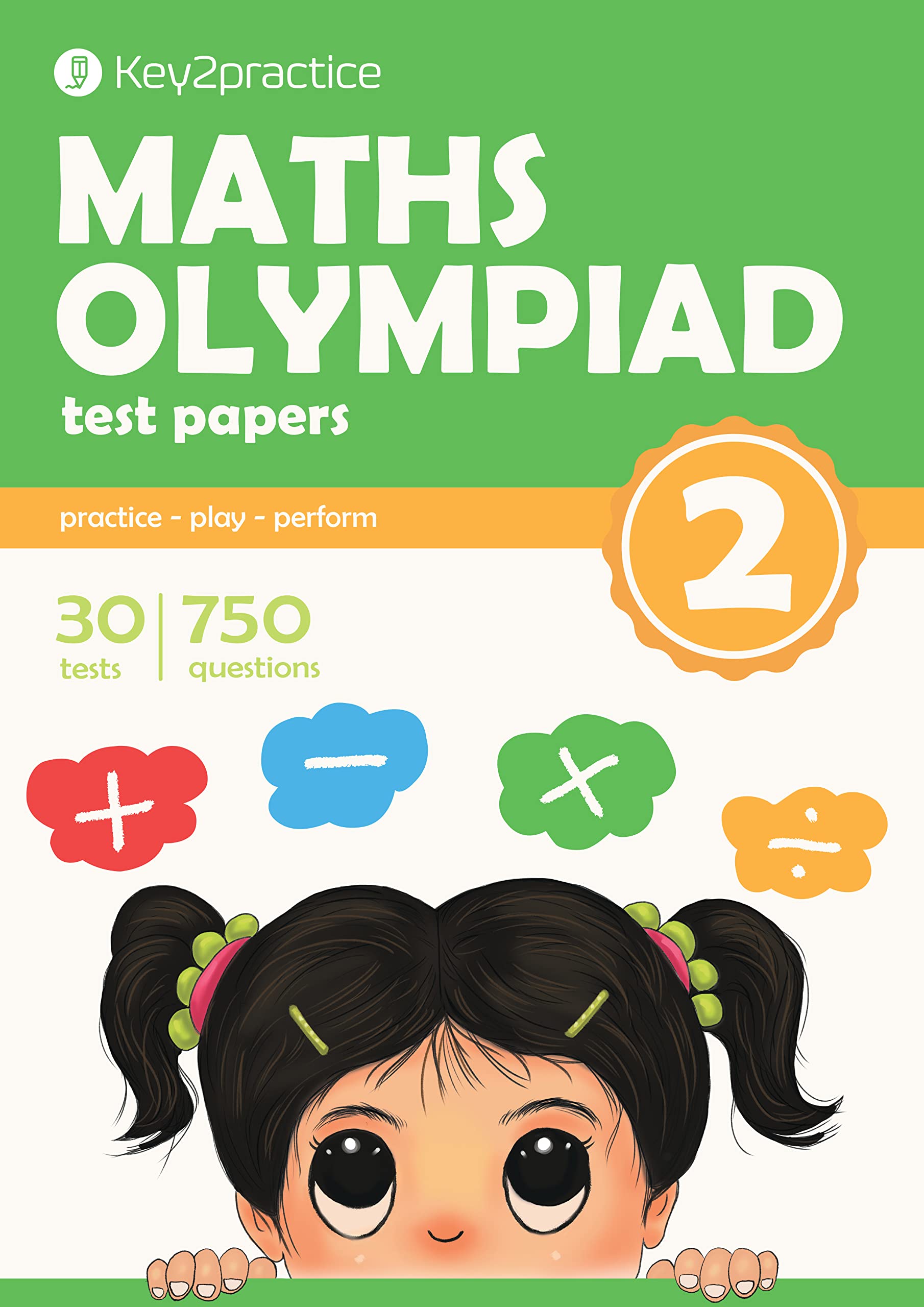 Buy Key2practice Class 2 - Olympiad Maths Test Papers ( Activity Based ...