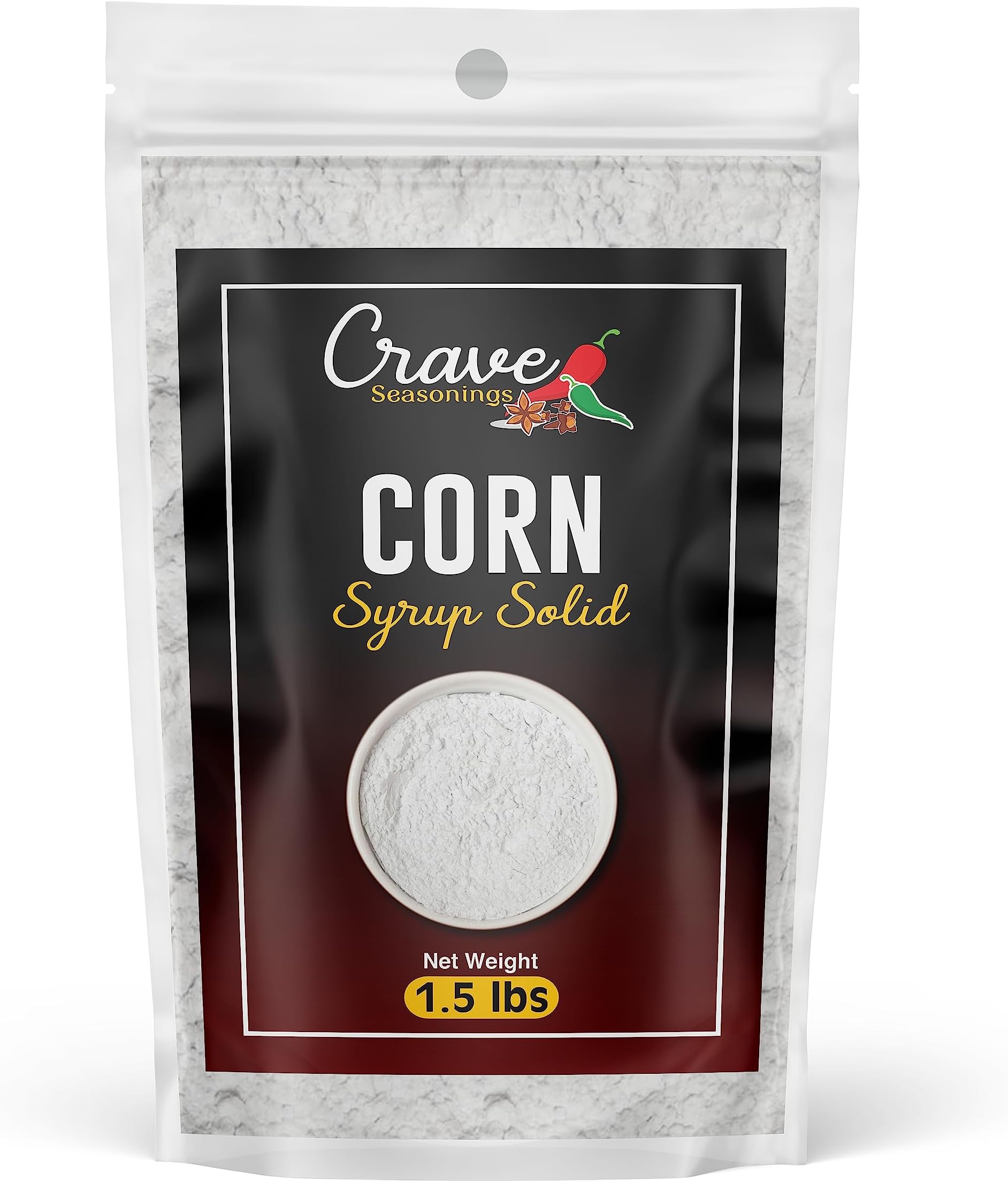 Amazon.com : Pure Corn Syrup Solids 1.5 LBS, Food Grade, Anti-Caking ...