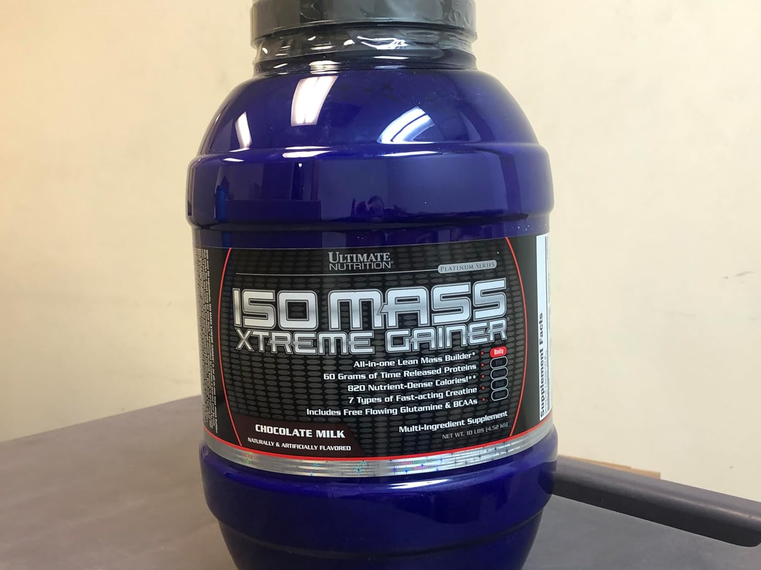 Ultimate Nutrition ISO Mass Xtreme Gainer polvo de proteína ganadora de ...