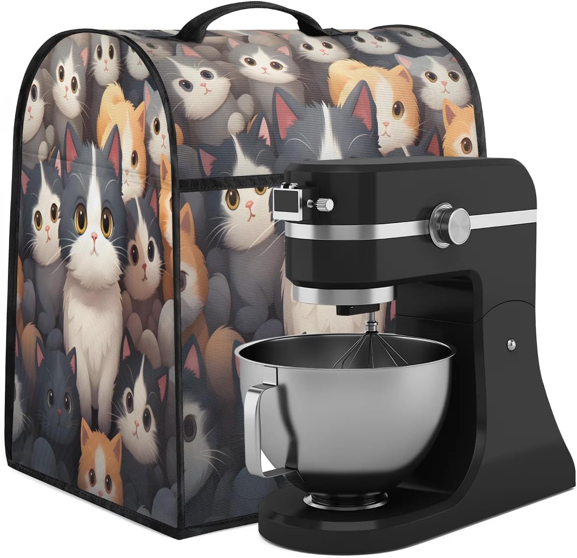 Amazon.com: Sabokido Cat Kitchen Aid Mixer Cover Compatible with 6-8 ...