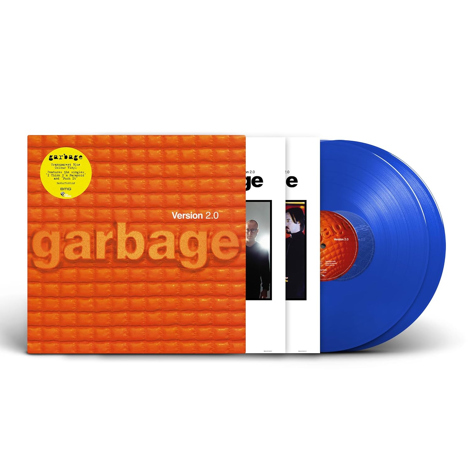 Garbage - Version 2.0 - Limited Blue Colored Vinyl - Amazon.com Music