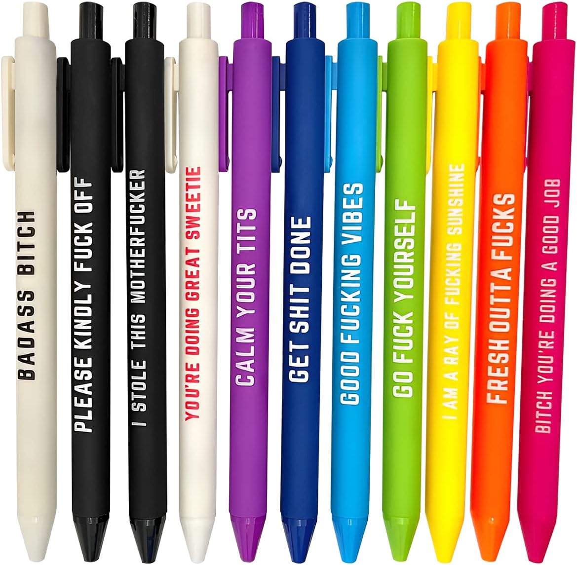 Amazon.com : HOTBEST 11 Pcs Funny Seven Days of The Week Pen Describing ...