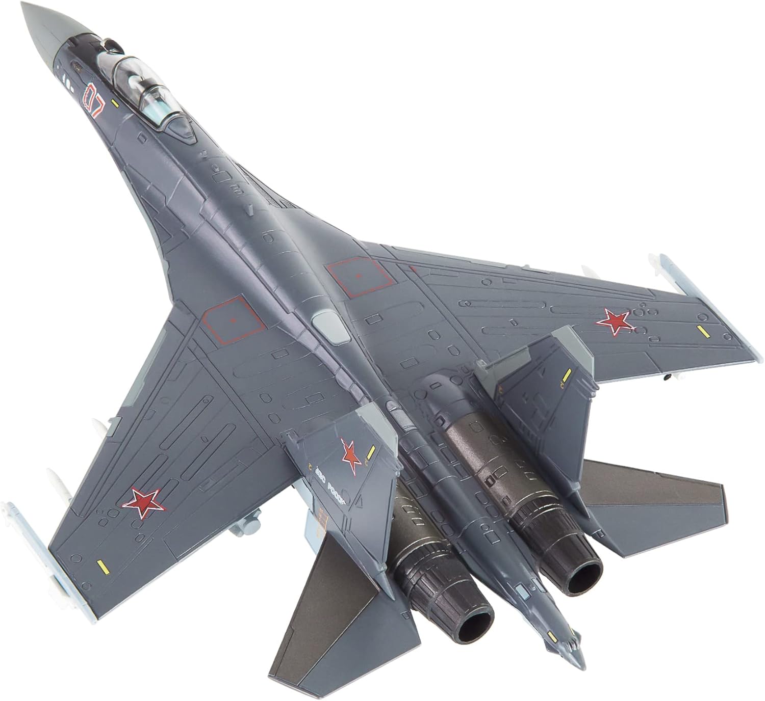 HANGOU 1/100 SU35 Model Fighter Jet Plane Model Alloy Diecast Model ...