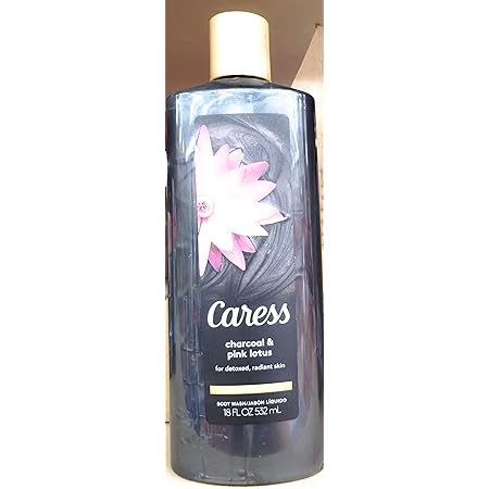 Amazon.com : Caress Charcoal & Pink Lotus Body Wash 18 oz : Beauty ...