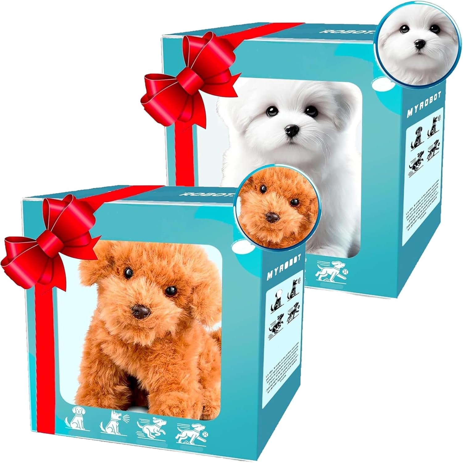 Amazon.com: 2025 New Ai Robot Dog, Nicoo - My Realistic Robot Puppy ...