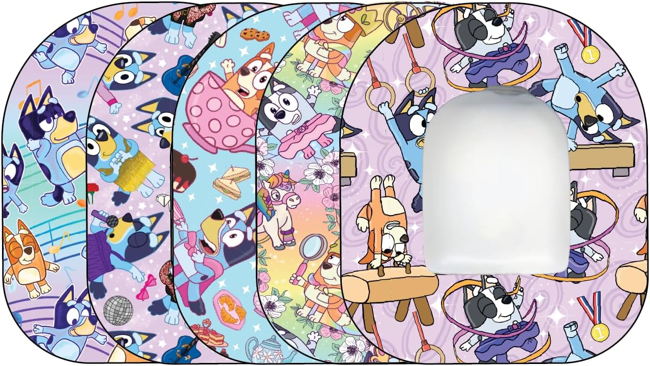 Glucomart Omnipod Adhesive Patches 5 Pack Waterproof Adhesive Patches For Omnipod No