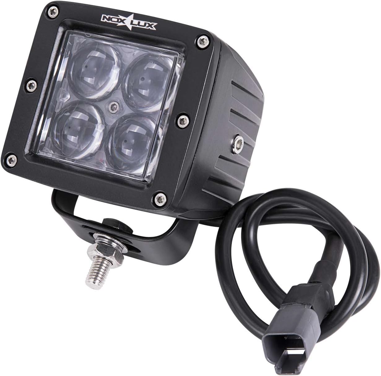 Amazon.com: Nox Lux 2 Inch 4D LED Working Light Bar/Cube Off Road Spot ...
