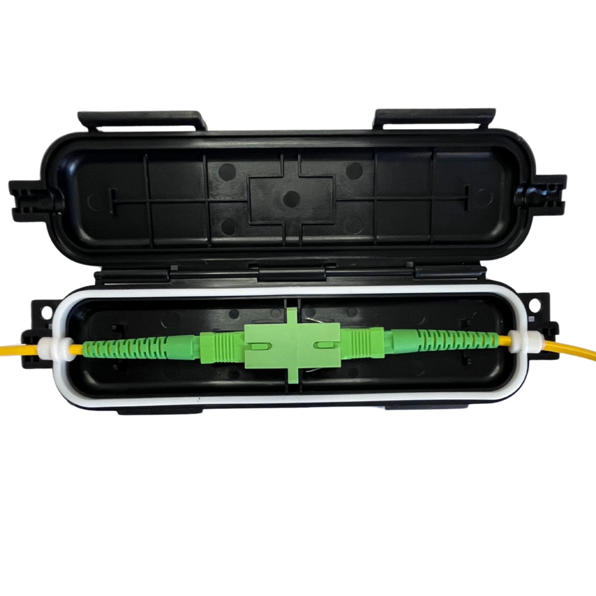 Snapklik.com : Fibershack - Fiber Optic Cable Splice Enclosure - 2 Pack ...