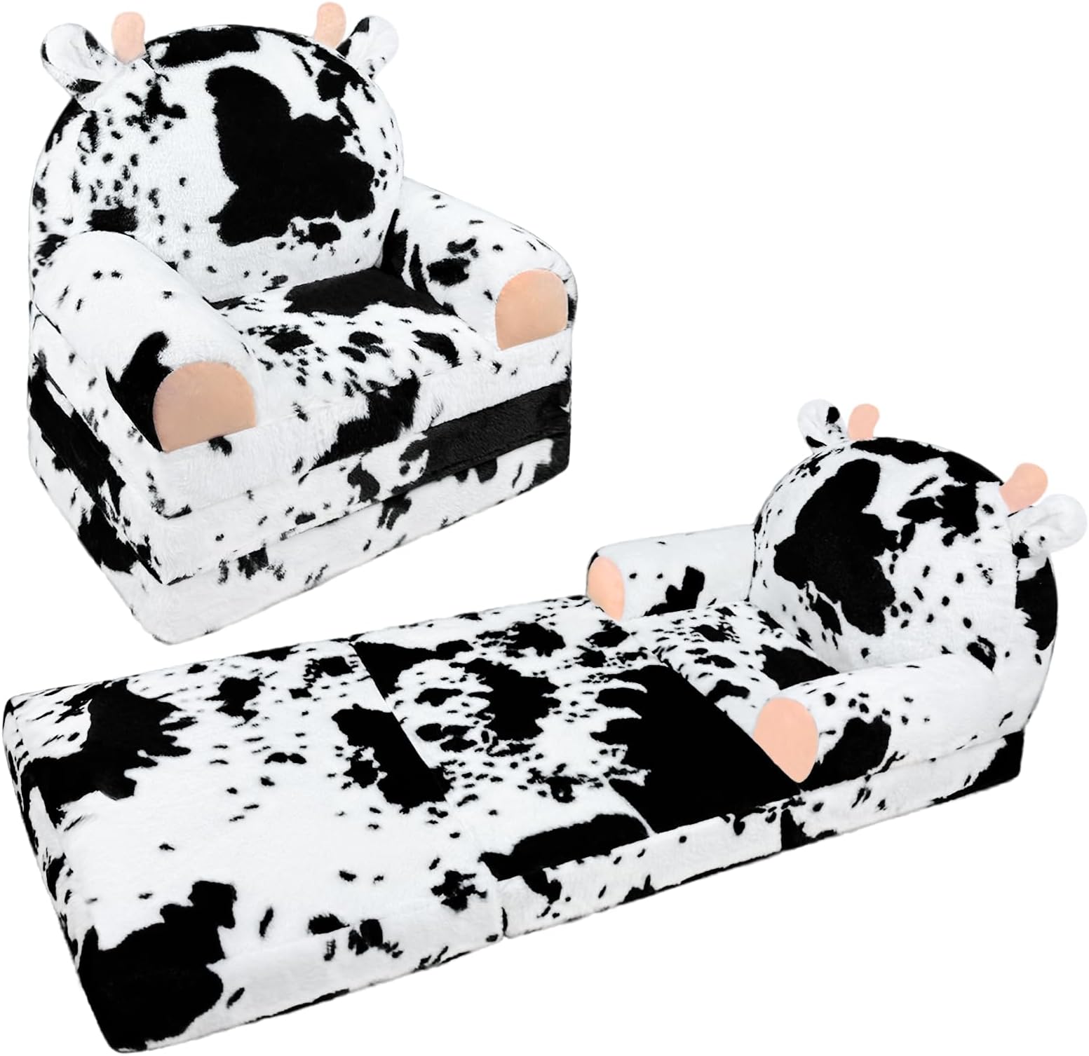 Amazon.com: QIUODO Toddler Chair Plush with Removable Cover, Kids Sofa ...