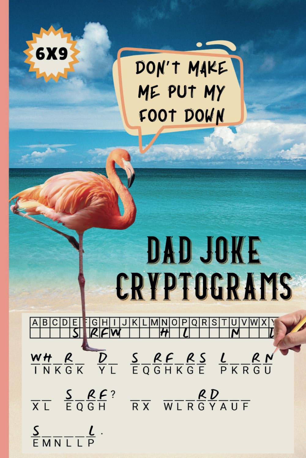 Dad Joke Cryptograms: Funny Travel Size Puzzle Book (Summer Puzzle ...