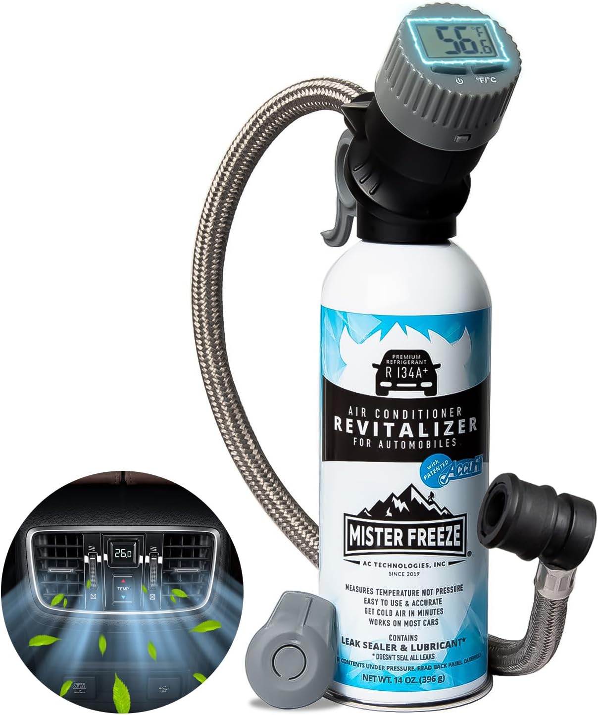 Mr. Freeze Synthetic R134a Refrigerant Freon, Car AC Australia | Ubuy