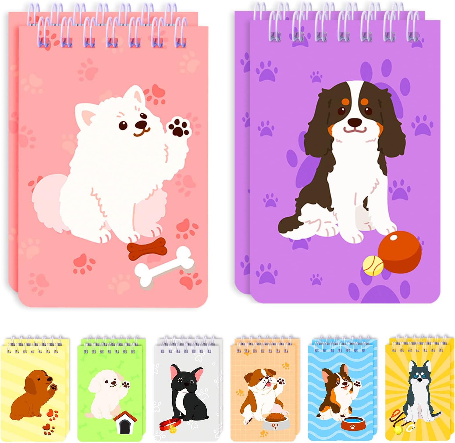 Amazon.com : Zhanmai 36 Pcs Mini Notepads Multicolor Style Pocket ...