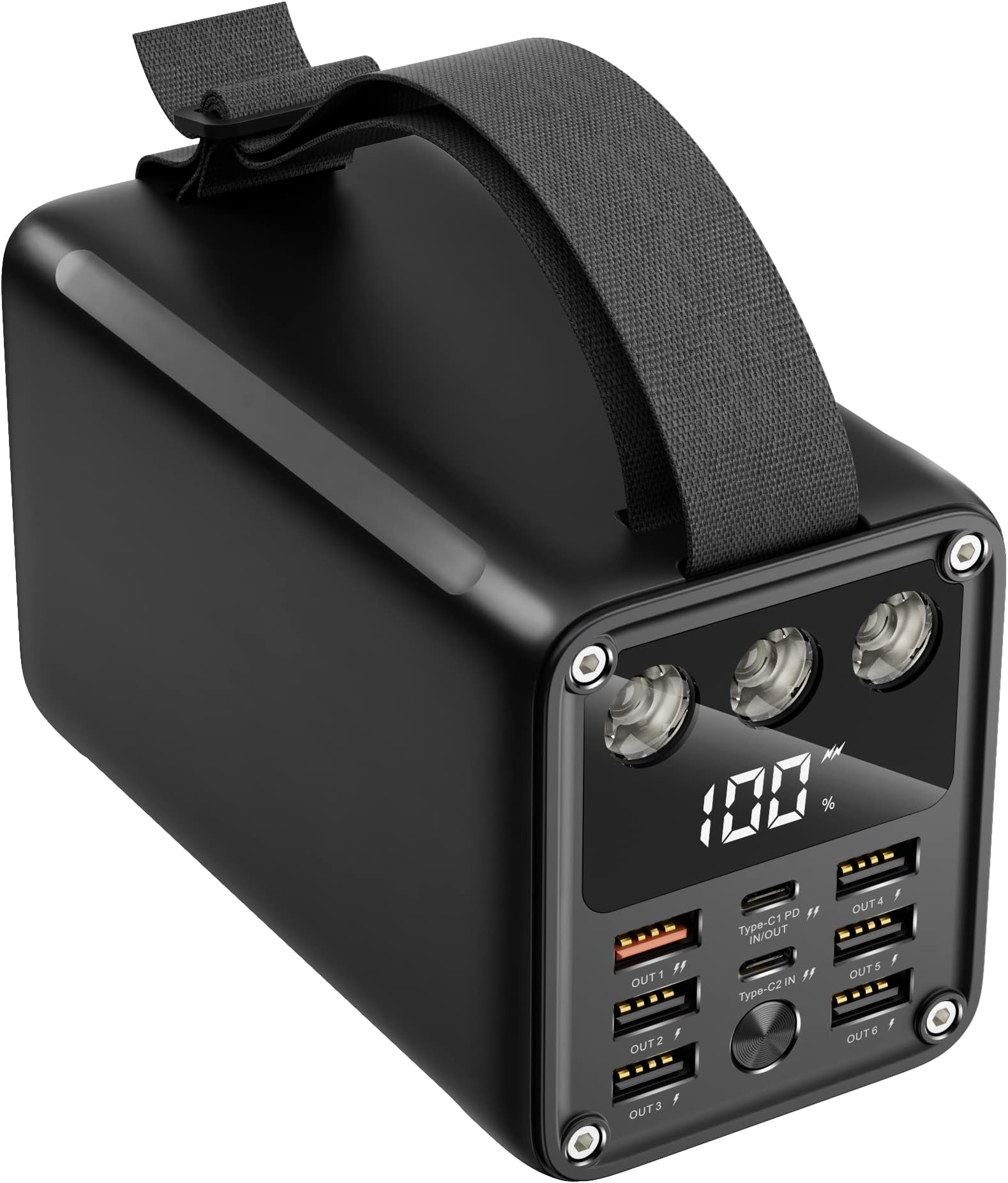 Amazon.com: High Capacity Power Bank 100000mAh Fast Charging 22.5W PD ...