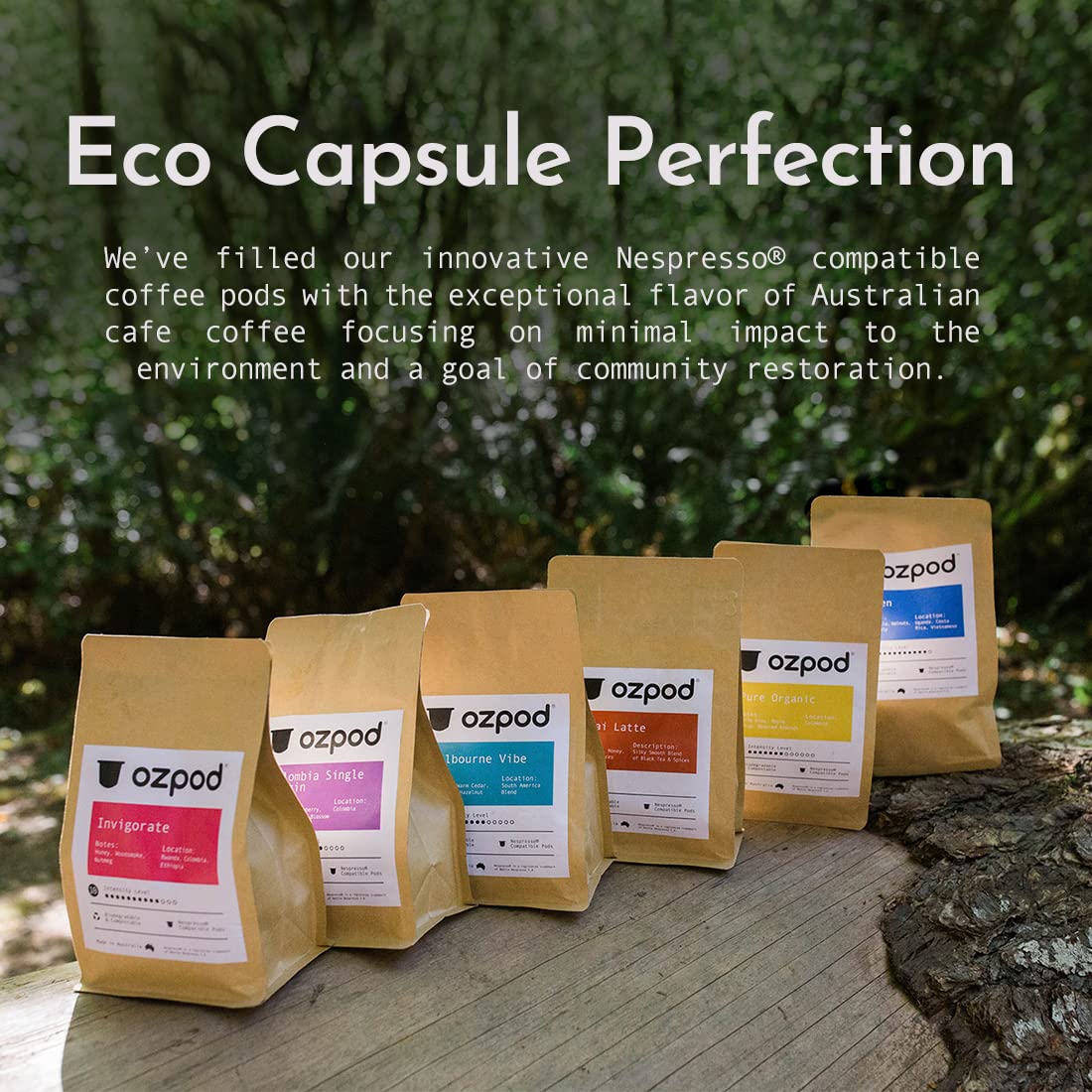 OzPod Cápsulas de café expreso para Nespresso Original, Awaken Italian ...