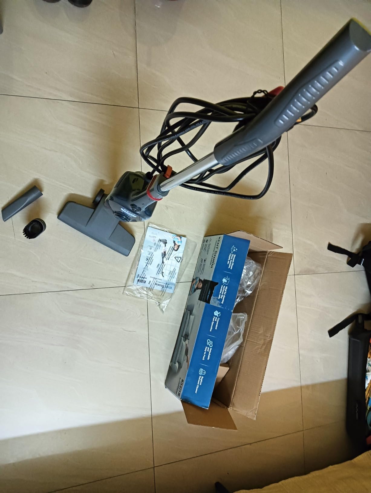 KENT Storm Vacuum Cleaner 600W | Cyclone5 Technology and HEPA Filter ...