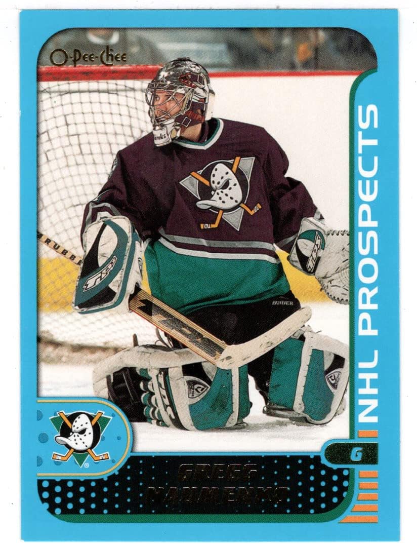 Gregg Naumenko - Anaheim - Prospects (Hockey Card) 2001-02 O-Pee-Chee ...