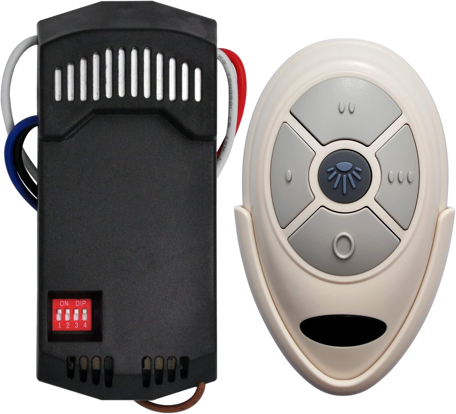 Amazon.com: Universal Ceiling Fan Remote Control Kit Dimmable ...