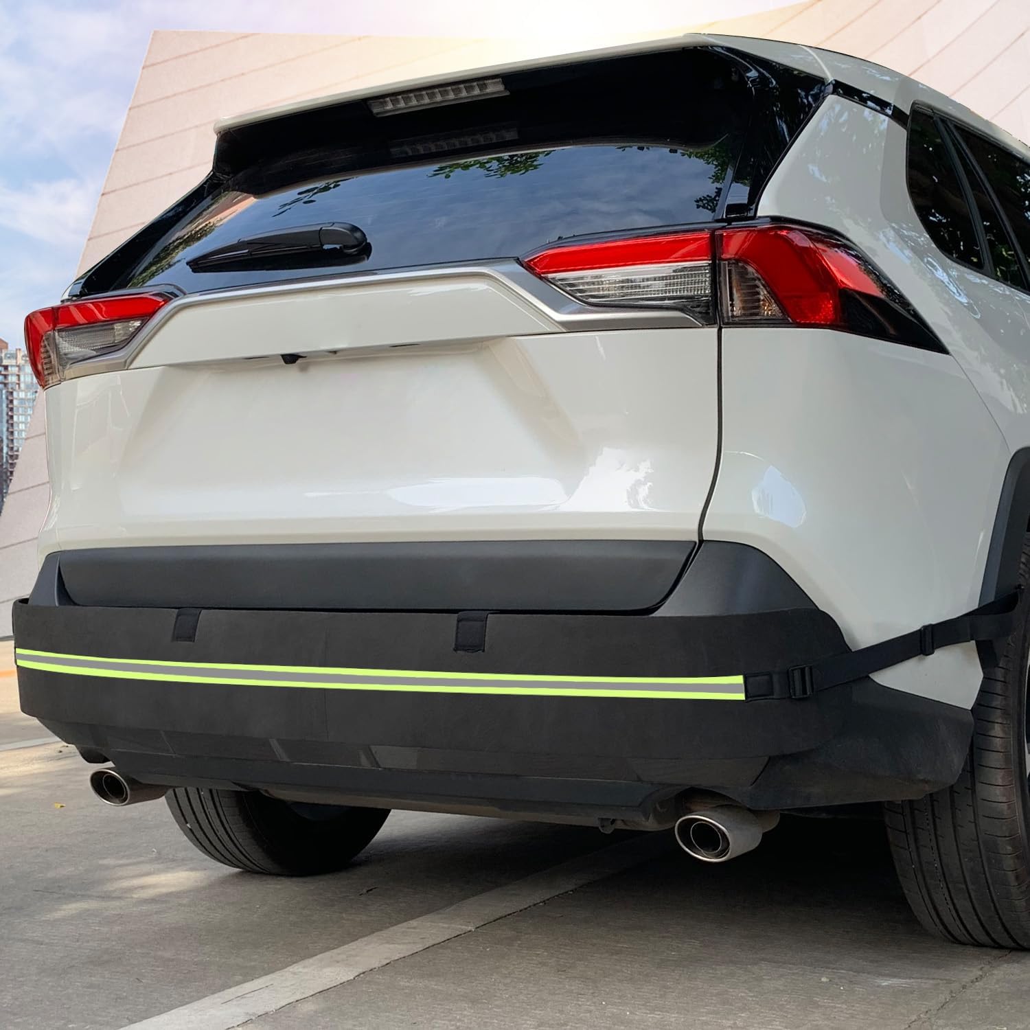 Amazon.com: Rear Bumper Guards for Cars, Car Bumper Protector with Long ...