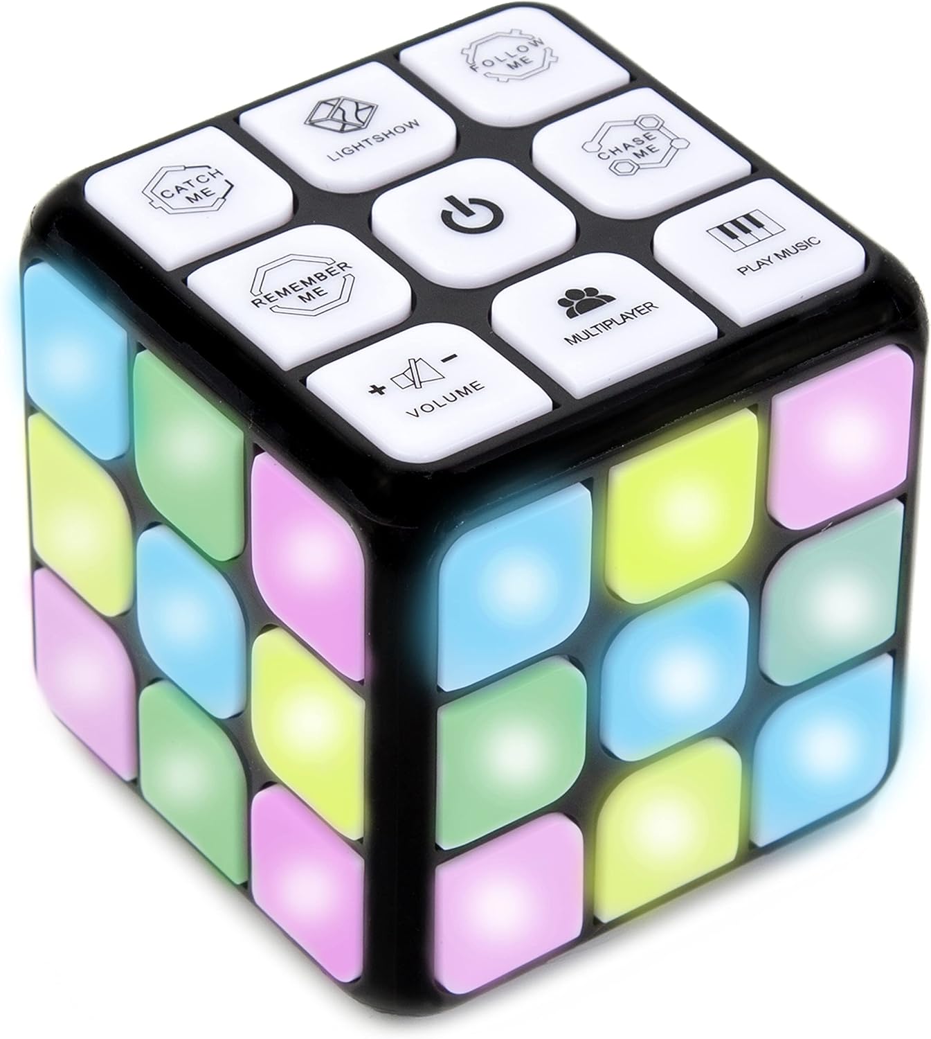 Amazon.com: Toysery Flashing Cube Electronic Memory & Brain Game. 7-in ...