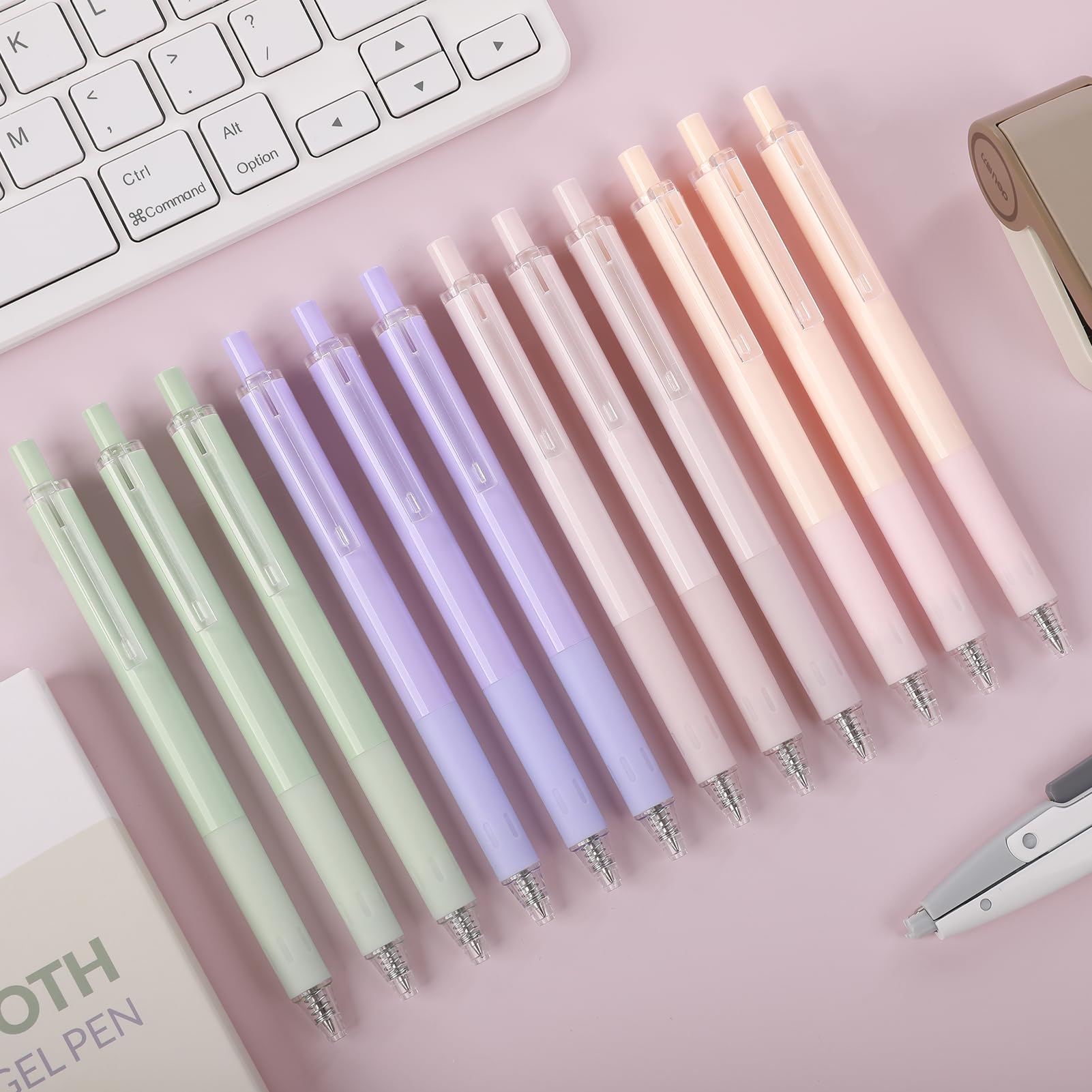 Snapklik.com : Gel Pens, Black Ink 0.5mm Fine Point Smooth Writing Pens ...