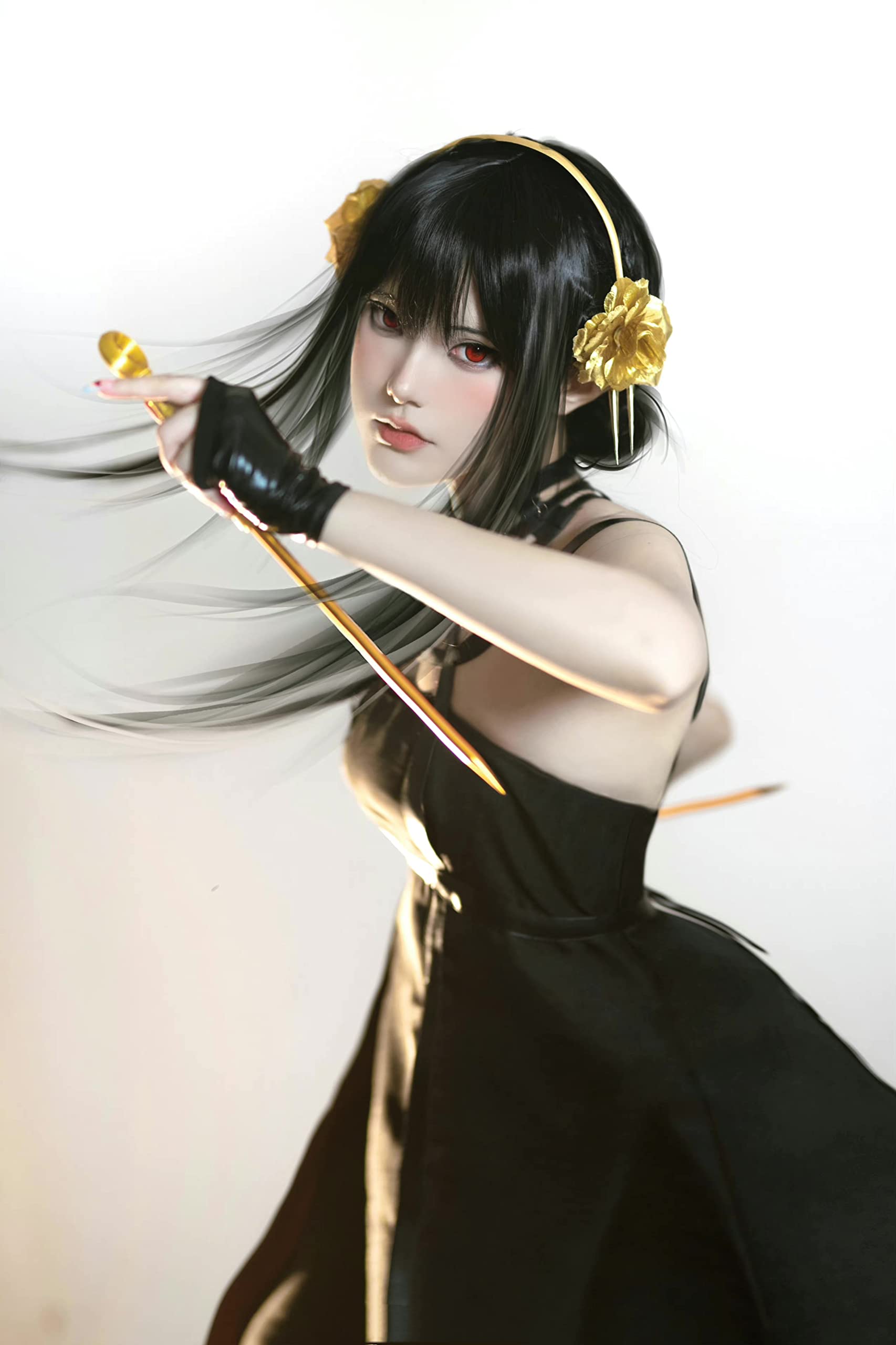 Buy Spy x Family Cosplay, Yor Forger Weapon and Earrings, Spy x Family ...