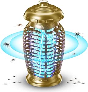 Amazon.com : Electronic Mosquito Zapper Bug Zapper,Yellow S1 : Patio ...