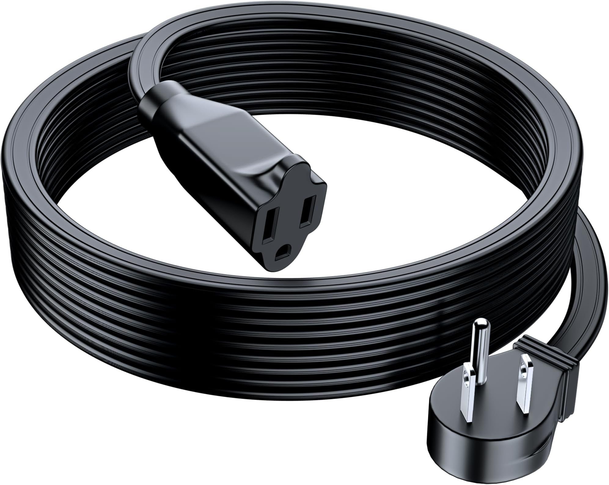 Amazon.com: Maximm Extension Cord (20 Feet) 1 Outlet Flat Wire, 3-Prong ...