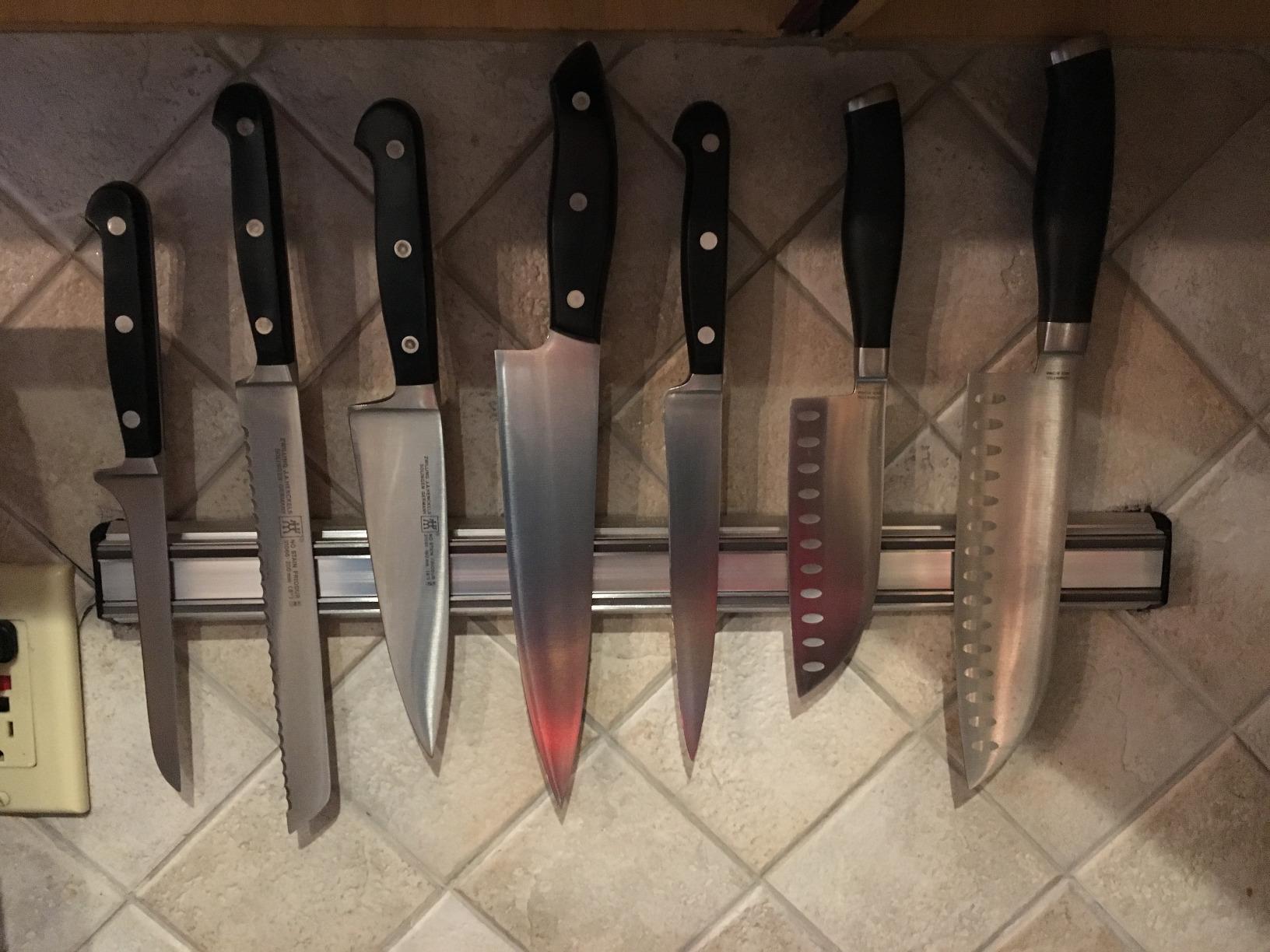 Amazon.com: Norpro 18 Inch Aluminum Magnetic Knife Bar (Pack of 2 ...