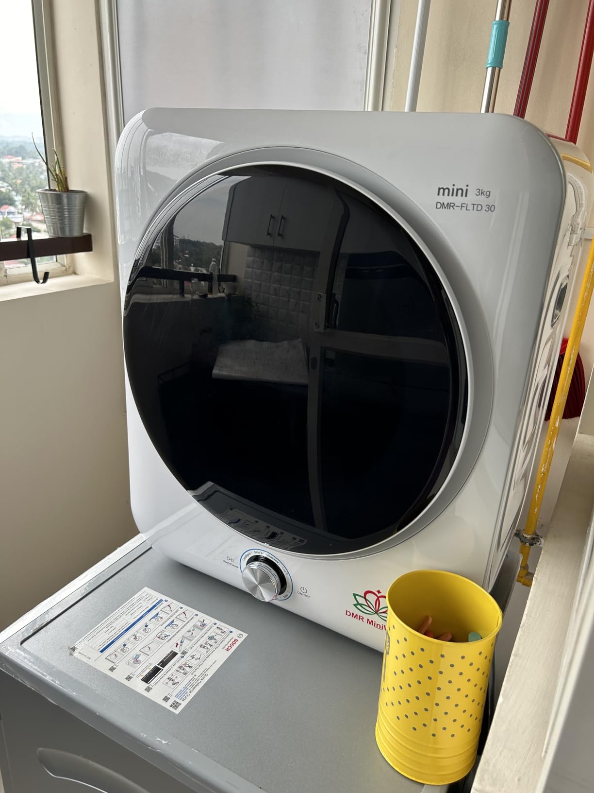 DMR 3kg Front Load Tumble Dryer (Only Hot Air Drying for Spinned cloths ...