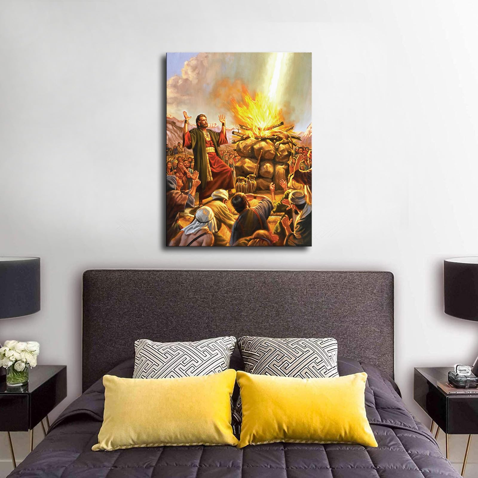 Elijah Bible Painting