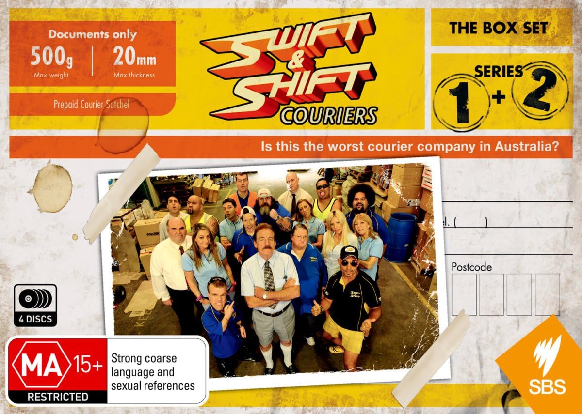Swift & Shift Couriers: The Box Set - Series 1 + 2 (New Packaging ...