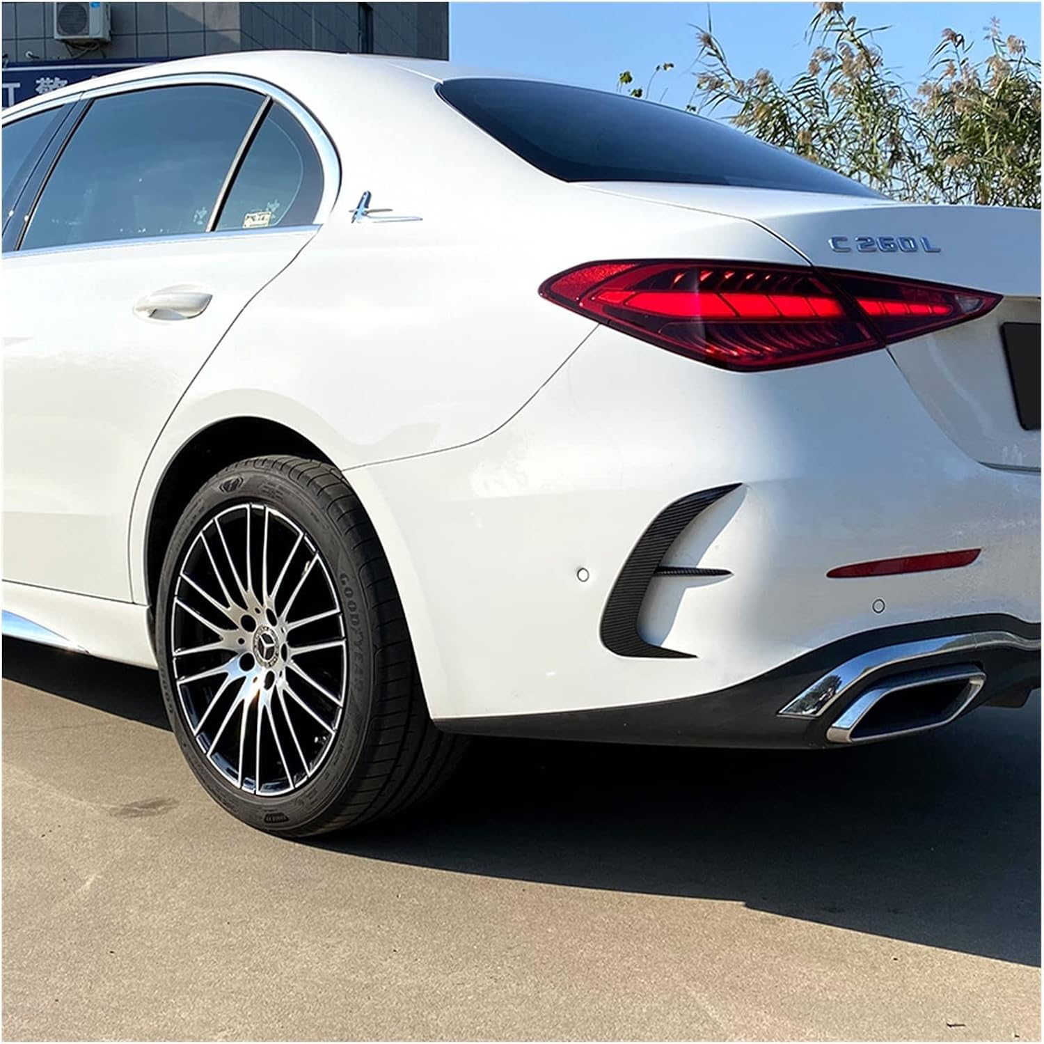 Buy Bumpers Compatible with Mercedes Benz C Class W206 C200 C260 C300 ...