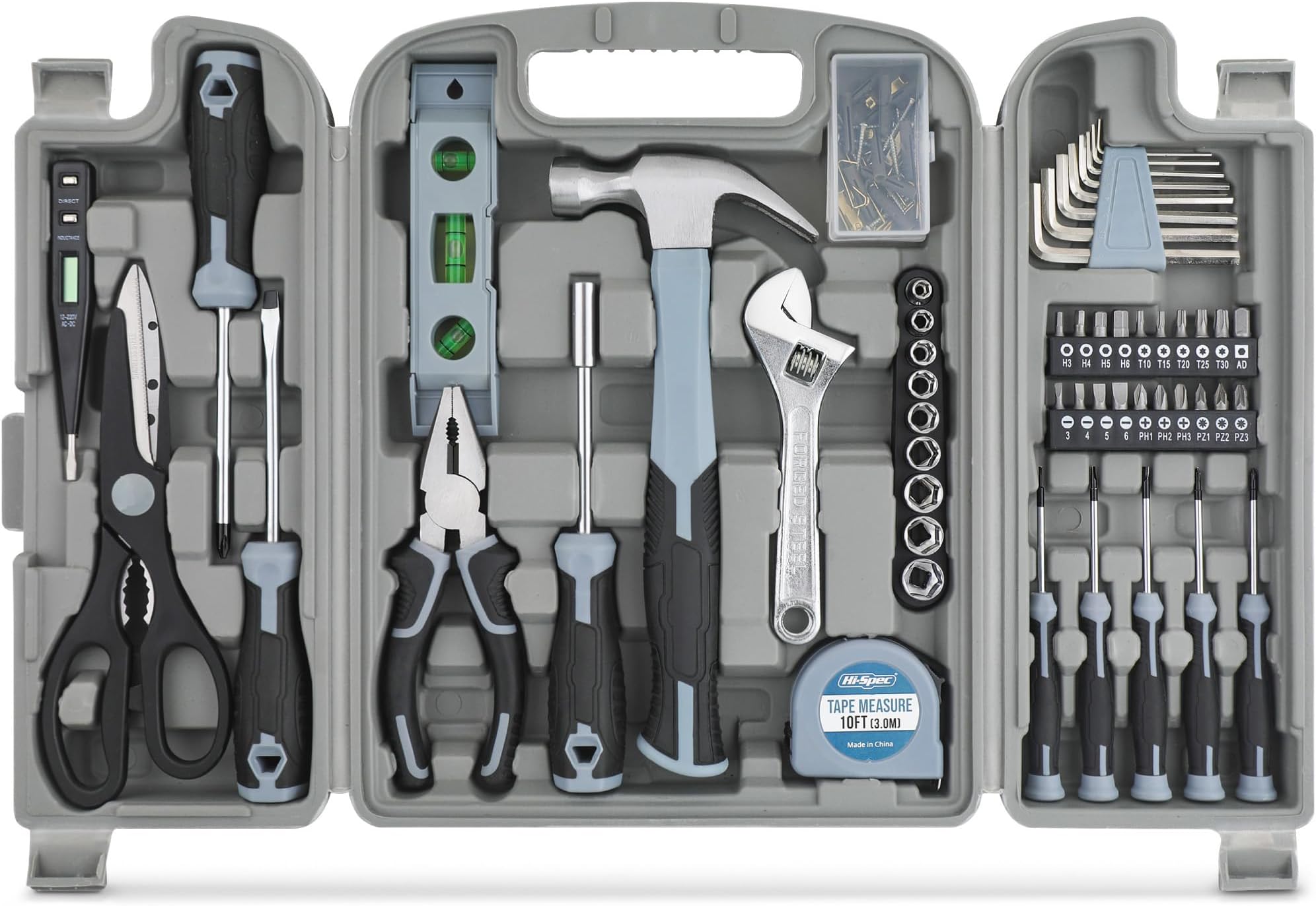 Tool Kit | 69 Piece Tool Kits for Home DIY | Hand Tool Set for Men and ...