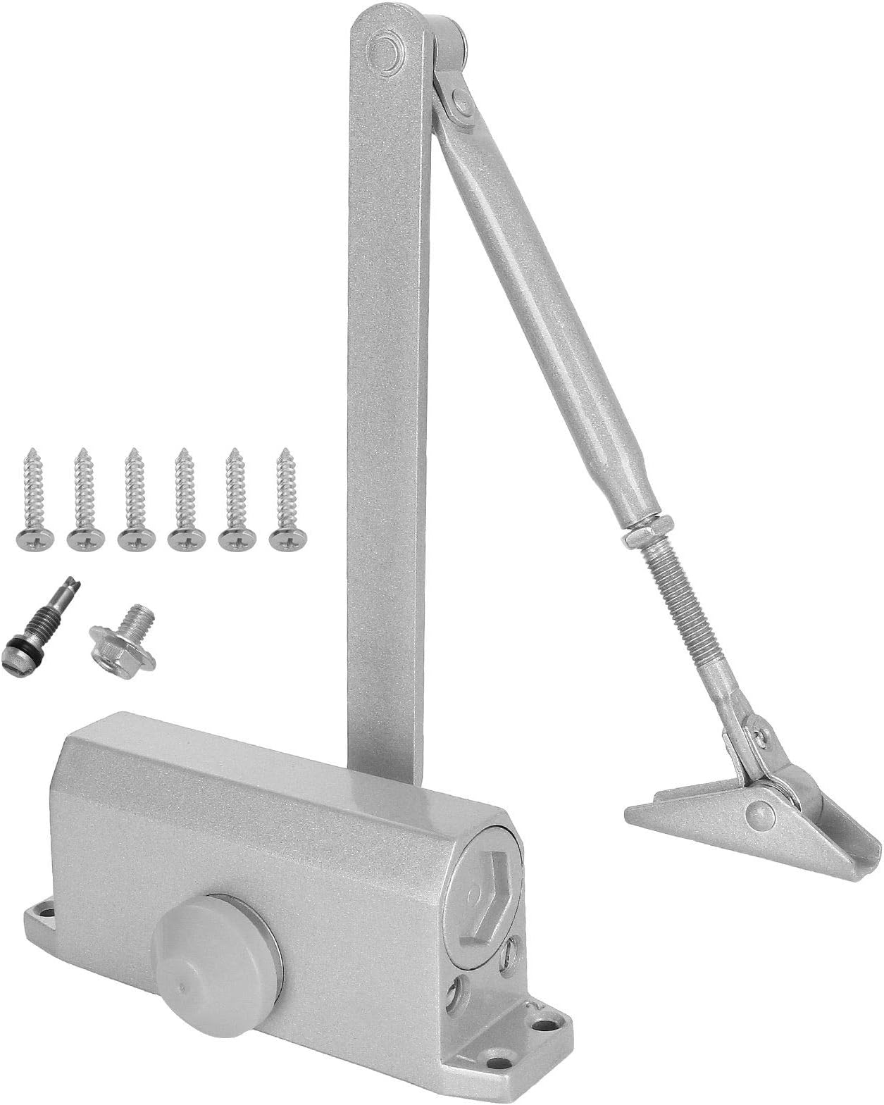 Automatic Door Closer for Home Adjustable Spring Hydraulic Door Closer ...