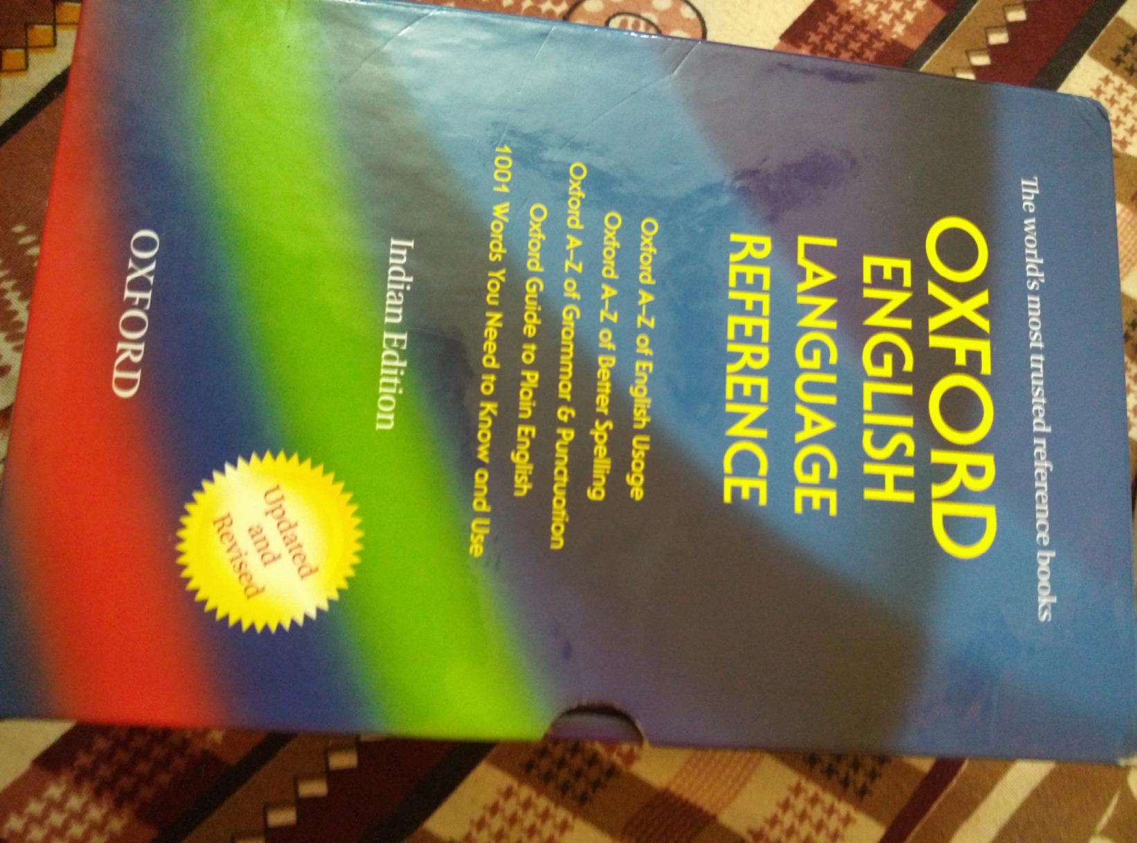 Oxford English Language Reference (Setof 5 Books) (English) : Amazon.in ...