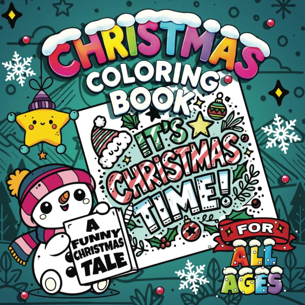 Amazon.com: It´s Christmas Time! A Funny Christmas Tale: Coloring Book ...
