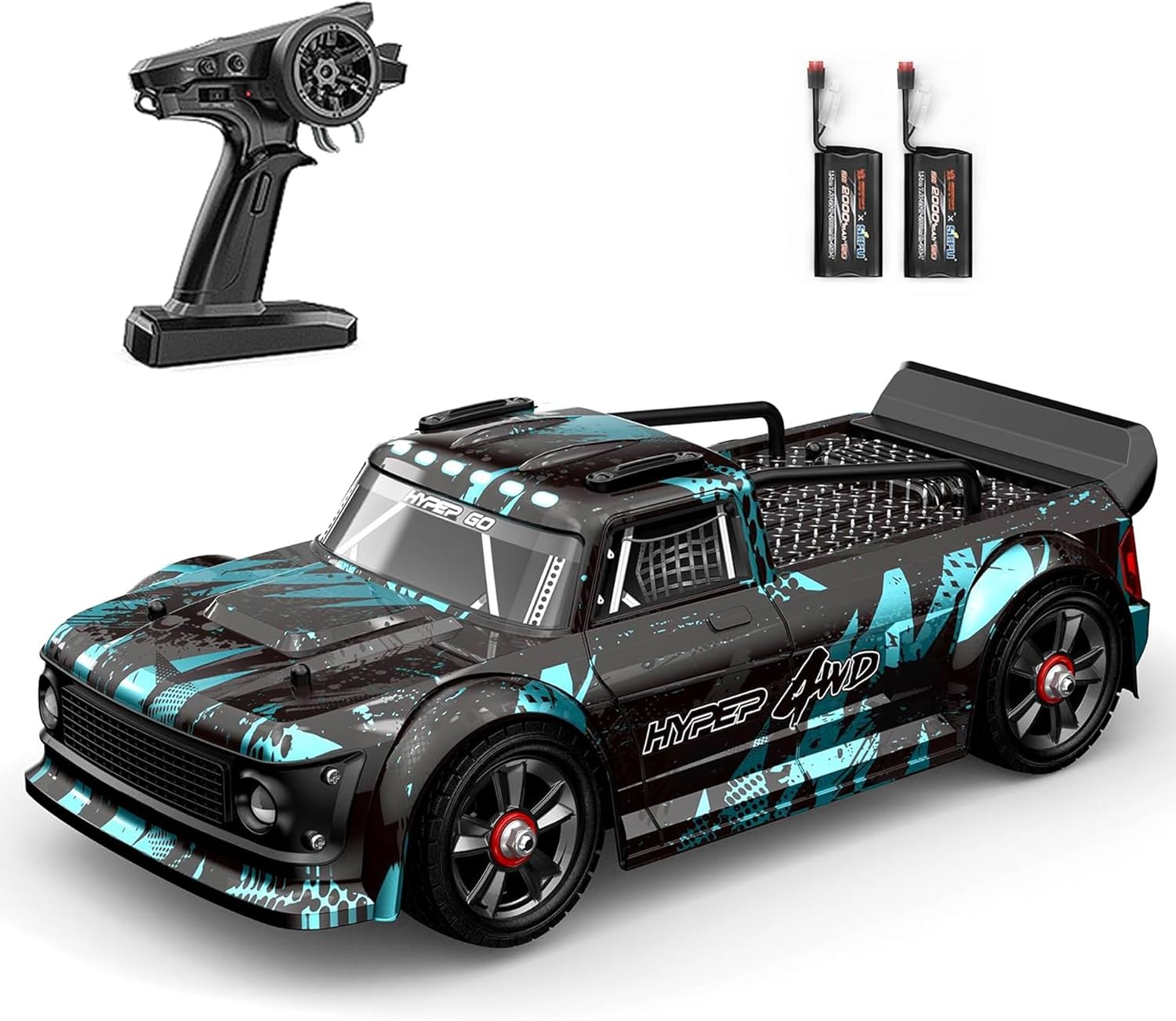 Amazon.com: GoolRC 14301 Brushless RC Drift Car, 1:14 Scale Remote Control Car, 4WD 42KM/H High ...