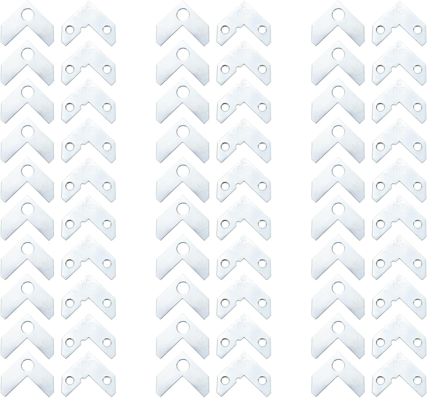 Amazon.com: Wealrit 30 Sets Picture Frame L Shape Angle Brackets Flat ...