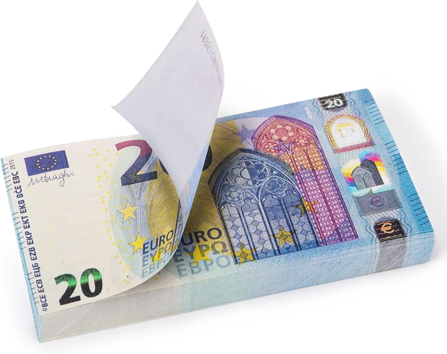 EIGHT4TWO® 100 x €20 Toy Money - 20 Euro Banknotes Fake 125% Real Money ...