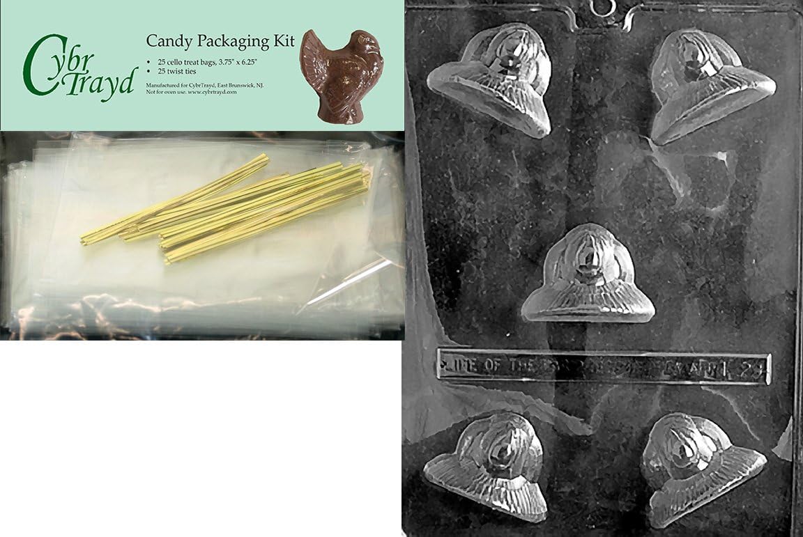 Amazon.com: Cybrtrayd Pour Turkey Thanksgiving Chocolate Mold with ...
