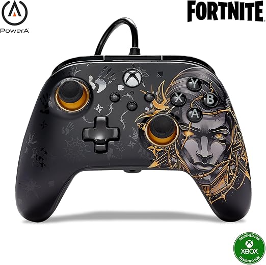 PowerA Advantage Wired Controller for Xbox Series X/S, Midas Fortnite ...