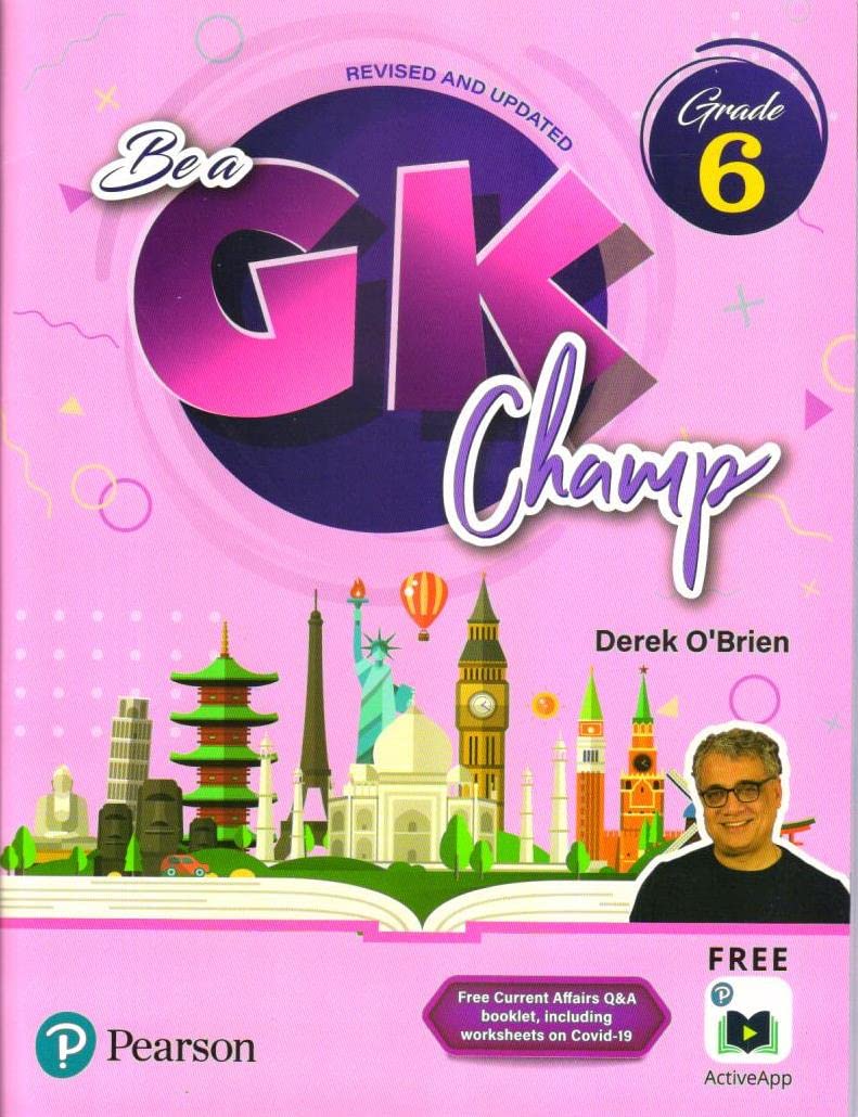 Pearson Be a GK Champ Grade 6 : Amazon.in: Books