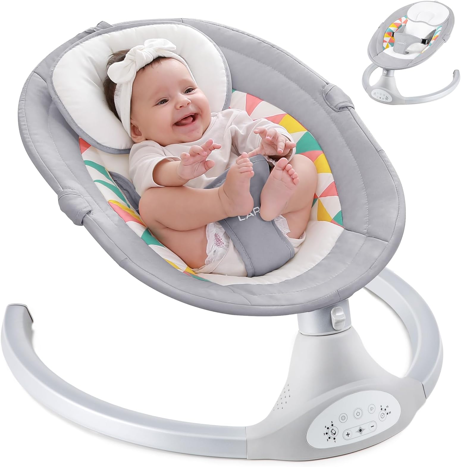 Amazon.com : Baby Swing for Infants,Comfort Cradling Baby Rocker ...